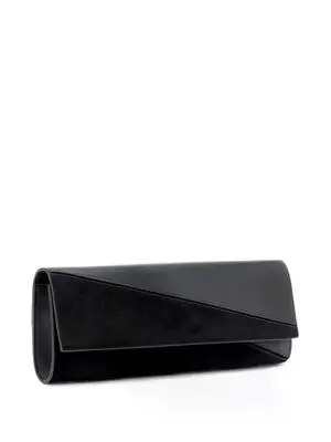Proenza Schouler Hex Clutch In Smooth Calf And Lux Suede