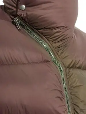 Rick Owens Quilted Stand-up Collar Down Jacket