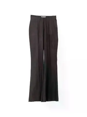 THE FRANKIE SHOP Glen-plaid Pleated Trousers