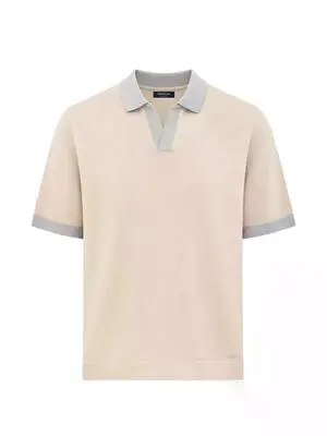 TOMBOLINI Two-tone Knitted T-shirt
