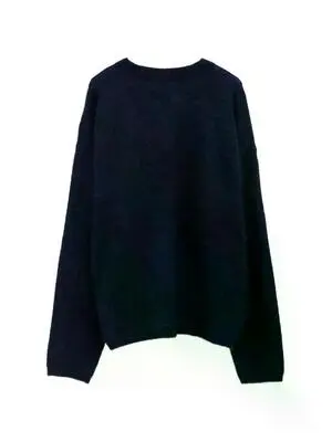 THE FRANKIE SHOP Timea Brushed-knit Crew-neck Sweater