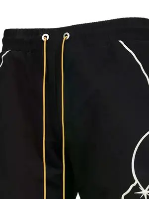Rhude Moonlight Pista Embroidered Shorts