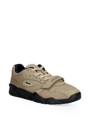 Lacoste Game Trainer Pro Touch-strap Perforated Sneakers - Neutrals