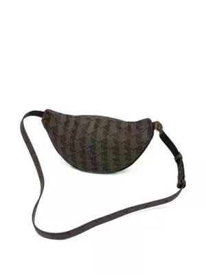 Lacoste The Blend Monogram-print Belt Bag - Brown