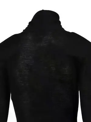 Attico Long-sleeved T-shirt With Embroidered Logo