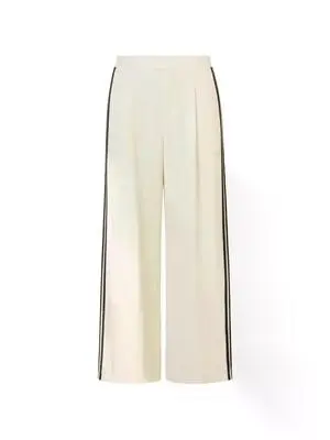 Adidas X Wales Bonner Side-stripe Wide-leg Trousers