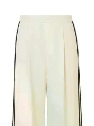 Adidas X Wales Bonner Side-stripe Wide-leg Trousers