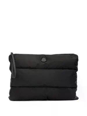 Moncler Caradoc Quilted Laptop Bag - Black