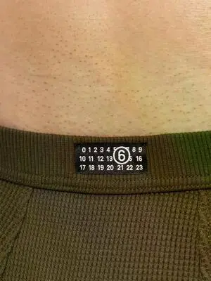 MAISON MARGIELA Waffle-knit Logo-patch Boxers