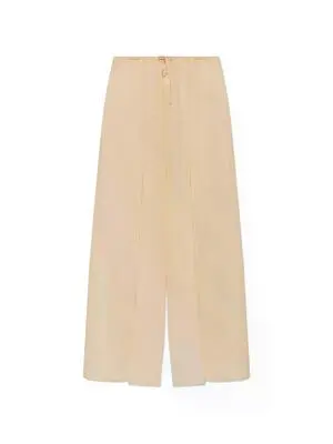 Balmain Silk Monogram Beach Trousers