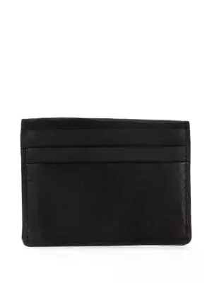 Y3 Logo-debossed Crinkled Card Holder