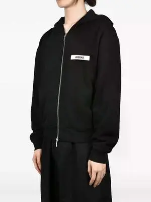 Jacquemus The Gros Grain Zipped Hoodie