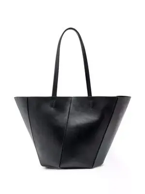 Proenza Schouler Hex Tote In Smooth Calf - Black