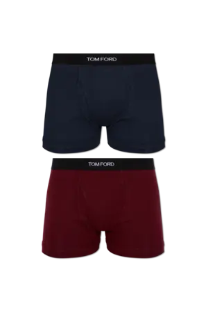 TOM FORD Two-pack Of Boxers With Logo - Multicolour