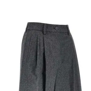 Emporio Armani Flannel Bermuda Shorts With Pinces