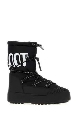Moon Boot Fabric And Rubber Mtrack Ankle Boots