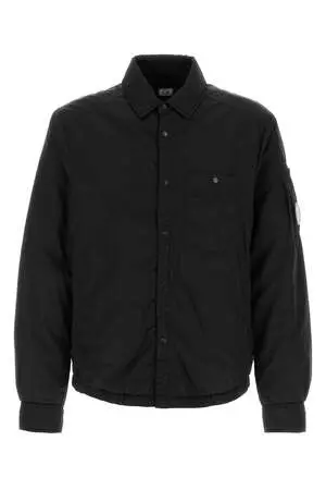 C.P. COMPANY Nylon Overshirt - Black