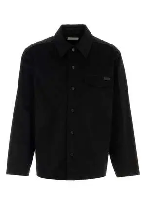 Saint Laurent Cotton Shirt - Black