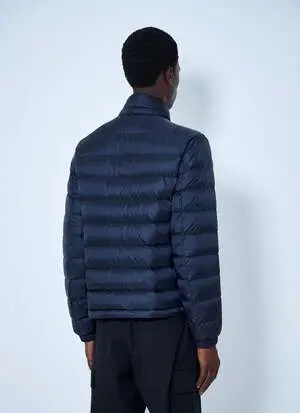 Moncler Verith Hooded Short Down Jacket - Blue