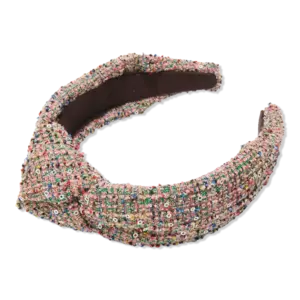 Lele Sadoughi Knotted Tweed Headband