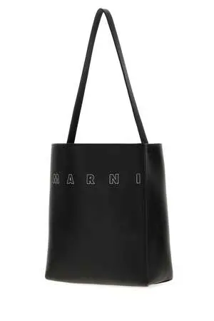 Marni Leather Shopping Bag