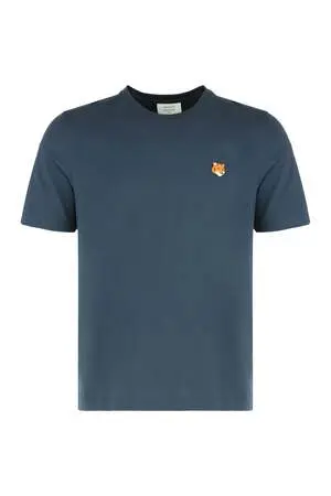 Maison Kitsuné Maison Kitsuné Classic Relaxed Fit T-Shirt Blue