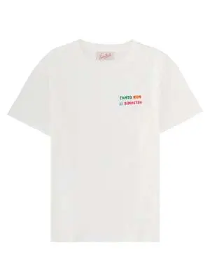 MC2 SAINT BARTH Casual Cotton T-shirt For - White