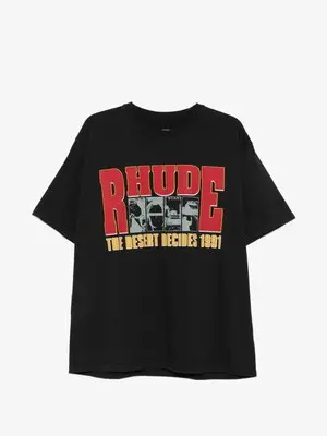 Rhude Desert-decides Graphic Tee - Blkrdmulti