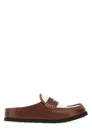 BIRKENSTOCK Naples Slip-on Canvas And Nappa Leather - Multicoloured