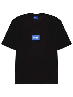 Hugo Cotton Classic T-shirt - Black