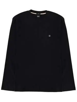 BOSS Long Sleeve Crewneck T-shirt - Black