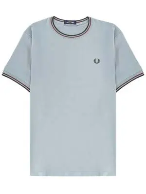 Fred Perry Classic Cotton T-shirt For - Azure