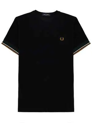 Fred Perry Classic Cotton T-shirt For - Black