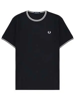 Fred Perry Classic Cotton T-shirt For - Blue