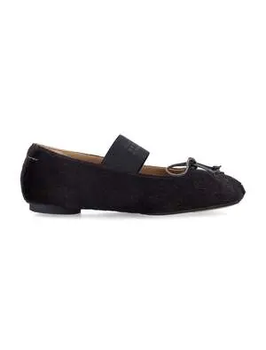 MAISON MARGIELA Pony Hair Ballet Flats