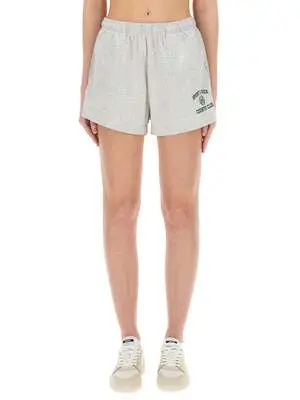 Sporty & Rich Varsity Mini Shorts