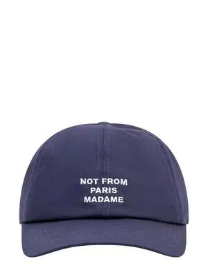 Drole De Monsieur 100% Cotton Hat For - Navy