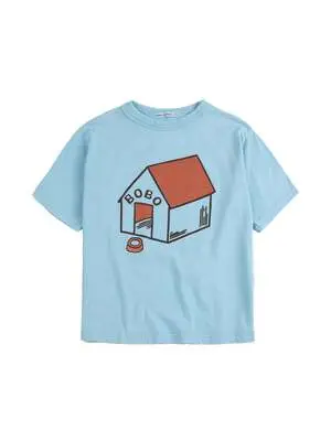 BOBO CHOSES Mini Home Pickles T-shirt - Blue