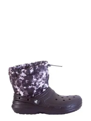 CROCS Tie Dye Lined Classic Clogs Boots