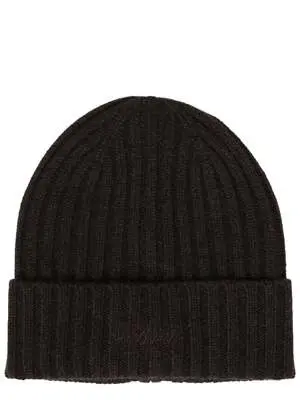 MC2 SAINT BARTH 100% Cashmere Hat - Brown