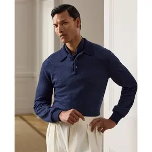 Ralph Lauren Linen-cashmere Polo Sweater