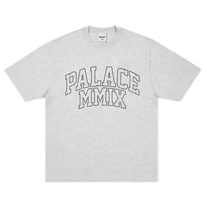 PALACE Mmix Heavy Slub T-shirt Marl - Grey