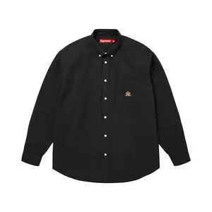 Supreme Loose Fit Oxford Shirt - Black
