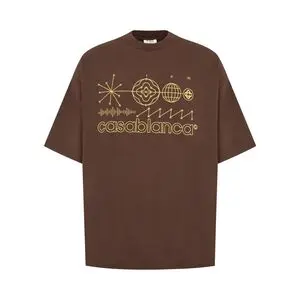 Casablanca Code De Civilisation Oversized T-shirt