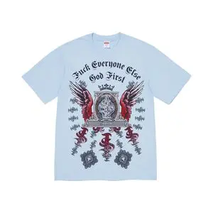 Supreme Money Tee 'powder Blue' Blue
