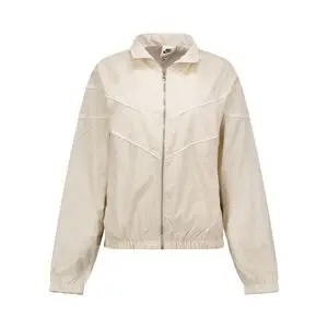 Nike Windrunner Loose Uv Woven Full-zip Jacket 'light Orewood /white