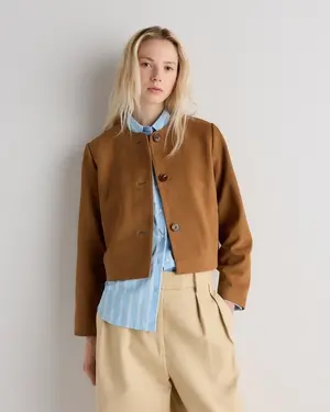 Quince Cropped Outerwear For Women