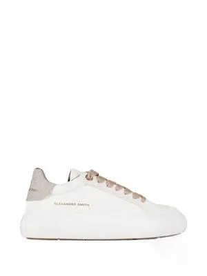 ALEXANDER SMITH Soho Leather Sneakers - White