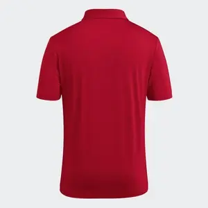 Adidas Nebraska Huskers Ultimate 365 Solid Polo - Red