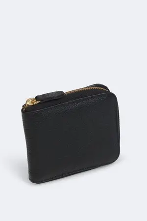 MESCH Mini Zip Wallet - Black